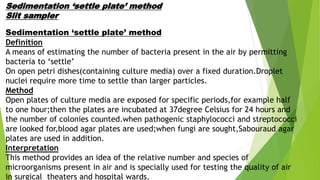 Bacteriology of air and milk | PPTX