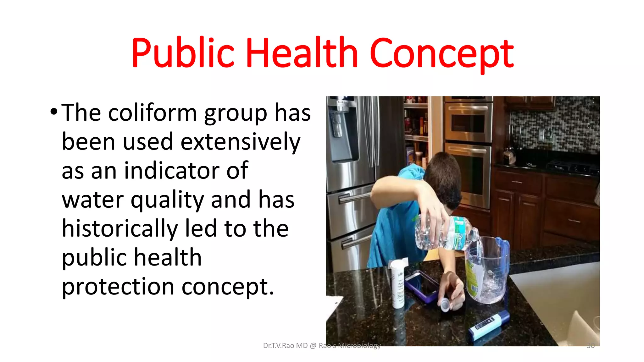 BACTERIOLOGY OF WATER AND ANALYSIS - BASICS | PPTX