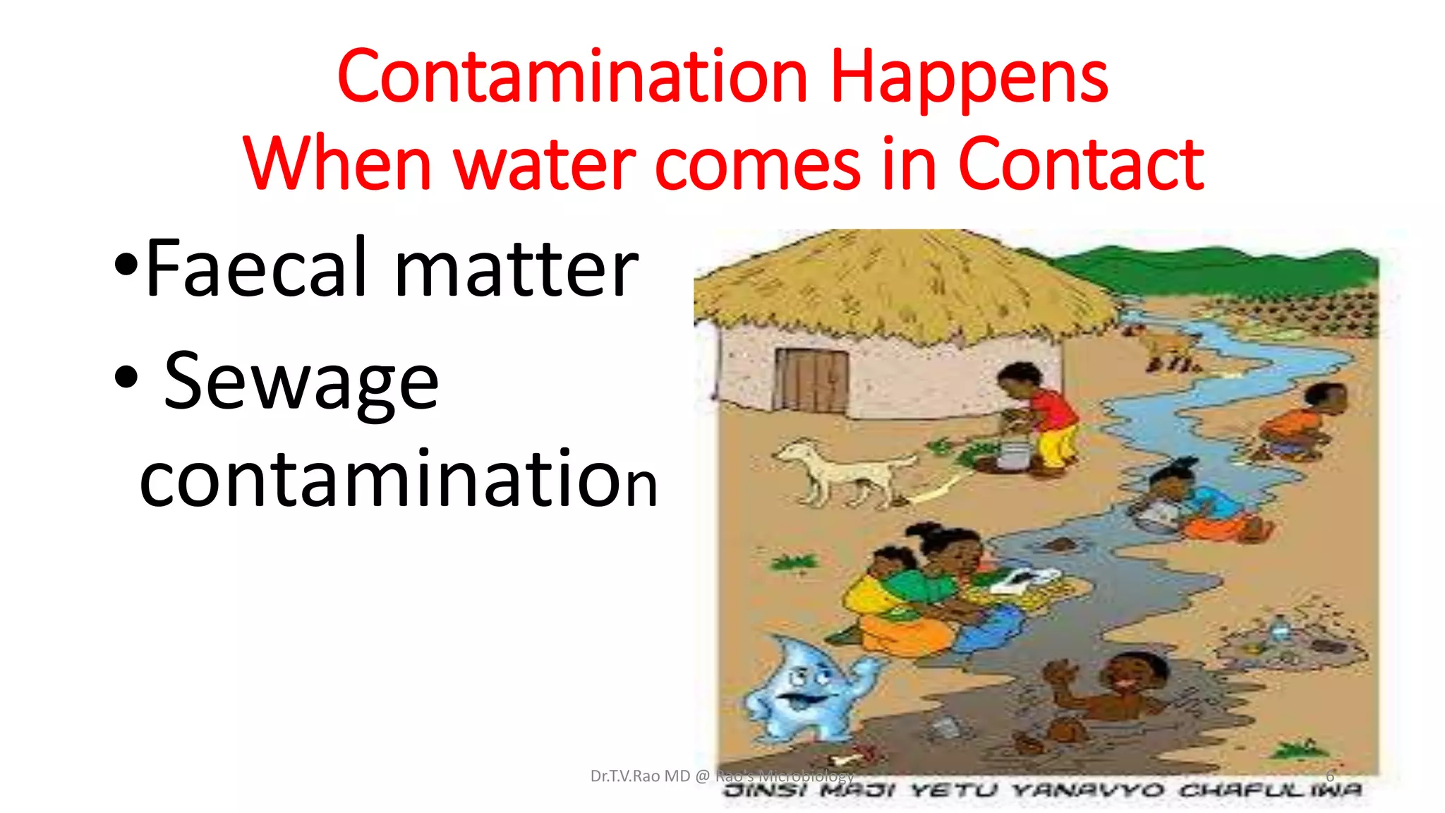 BACTERIOLOGY OF WATER AND ANALYSIS - BASICS | PPTX