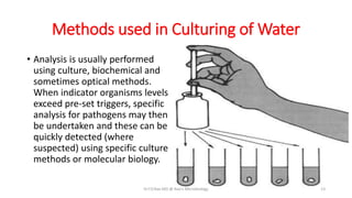 BACTERIOLOGY OF WATER AND ANALYSIS - BASICS | PPTX