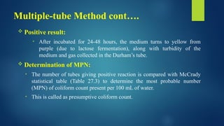 Bacteriology of water.pptx gjjiyjjkokhftjjfd | PPTX