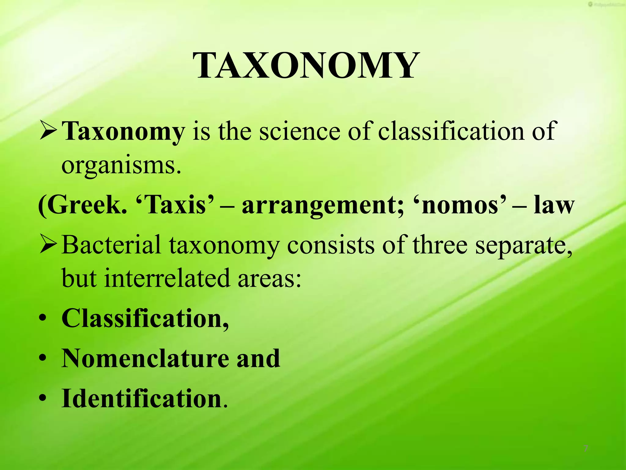 Taxonomy of Bacteria, Bergey's Manual of Systematic Bacteriology and ...