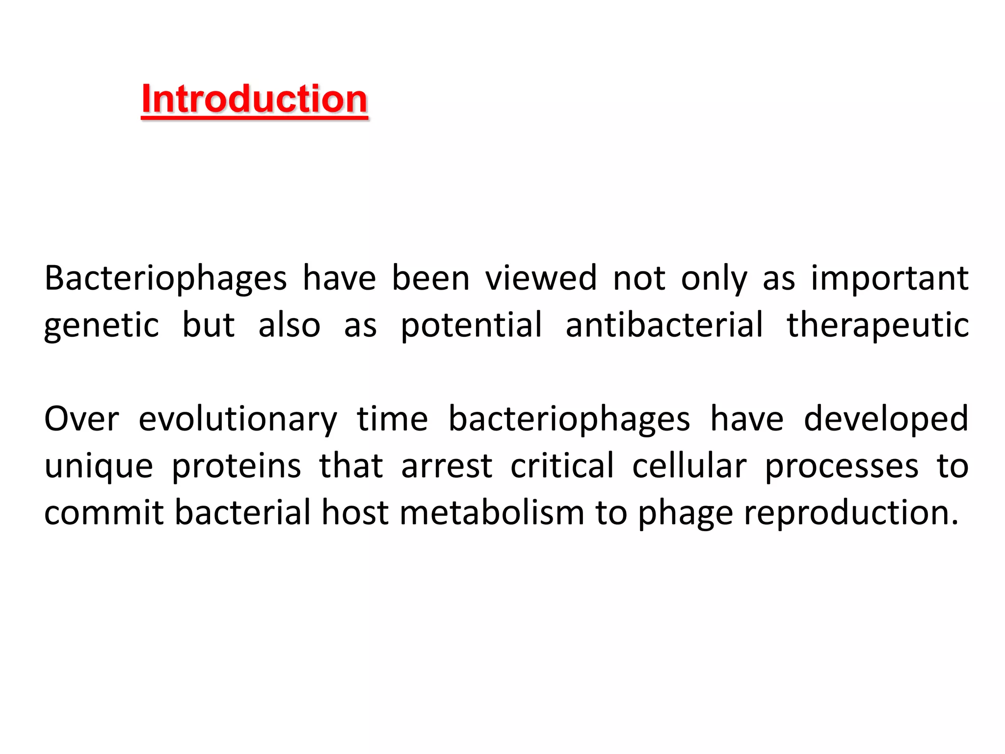 Bacteriophages | PPTX