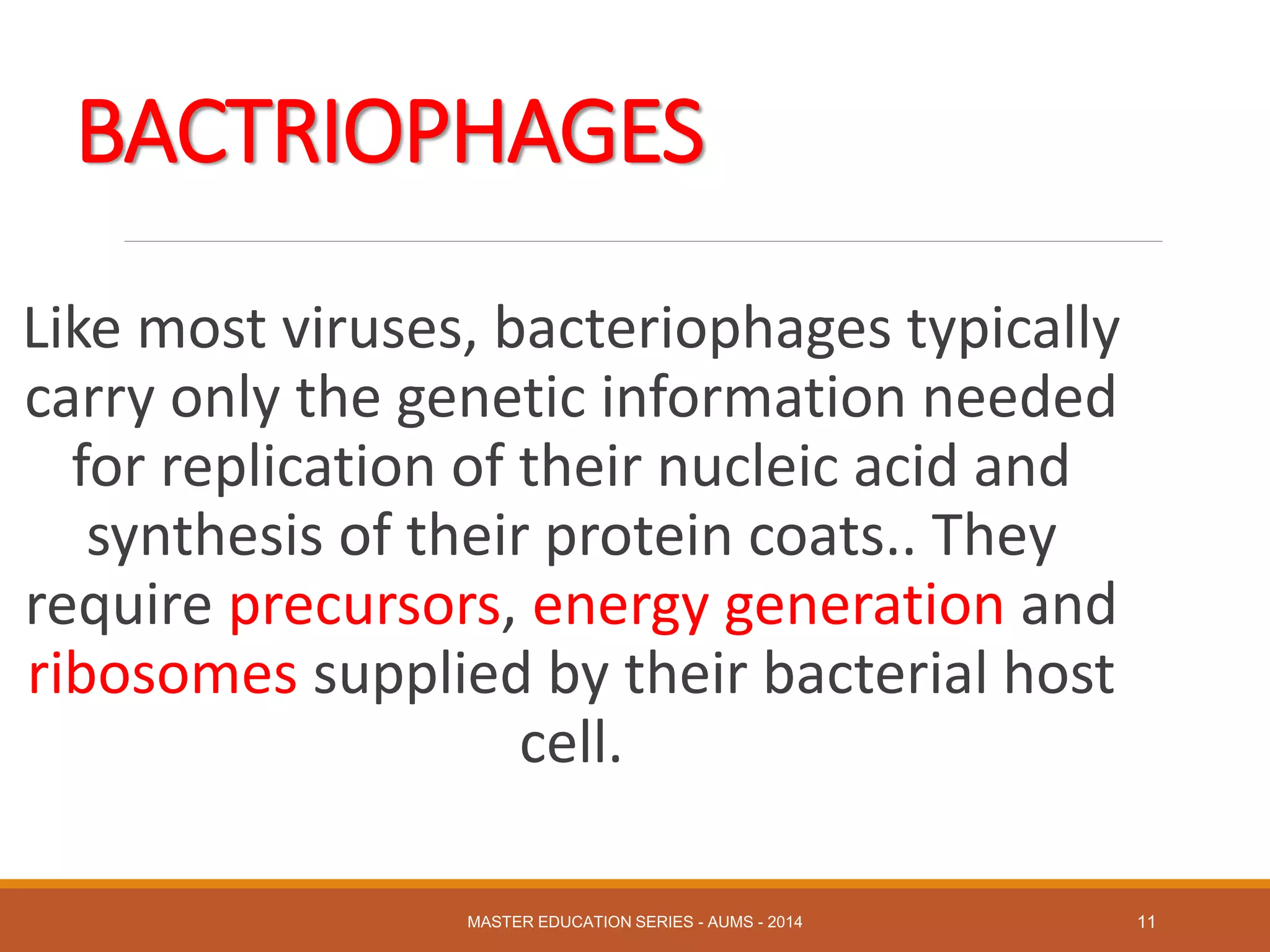 Bacteriophages | PDF