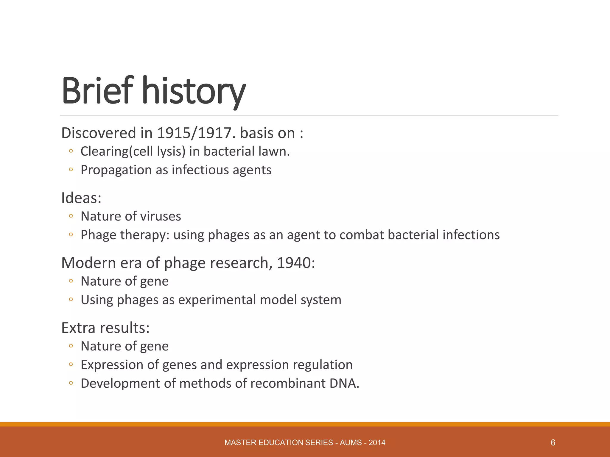 Bacteriophages | PDF
