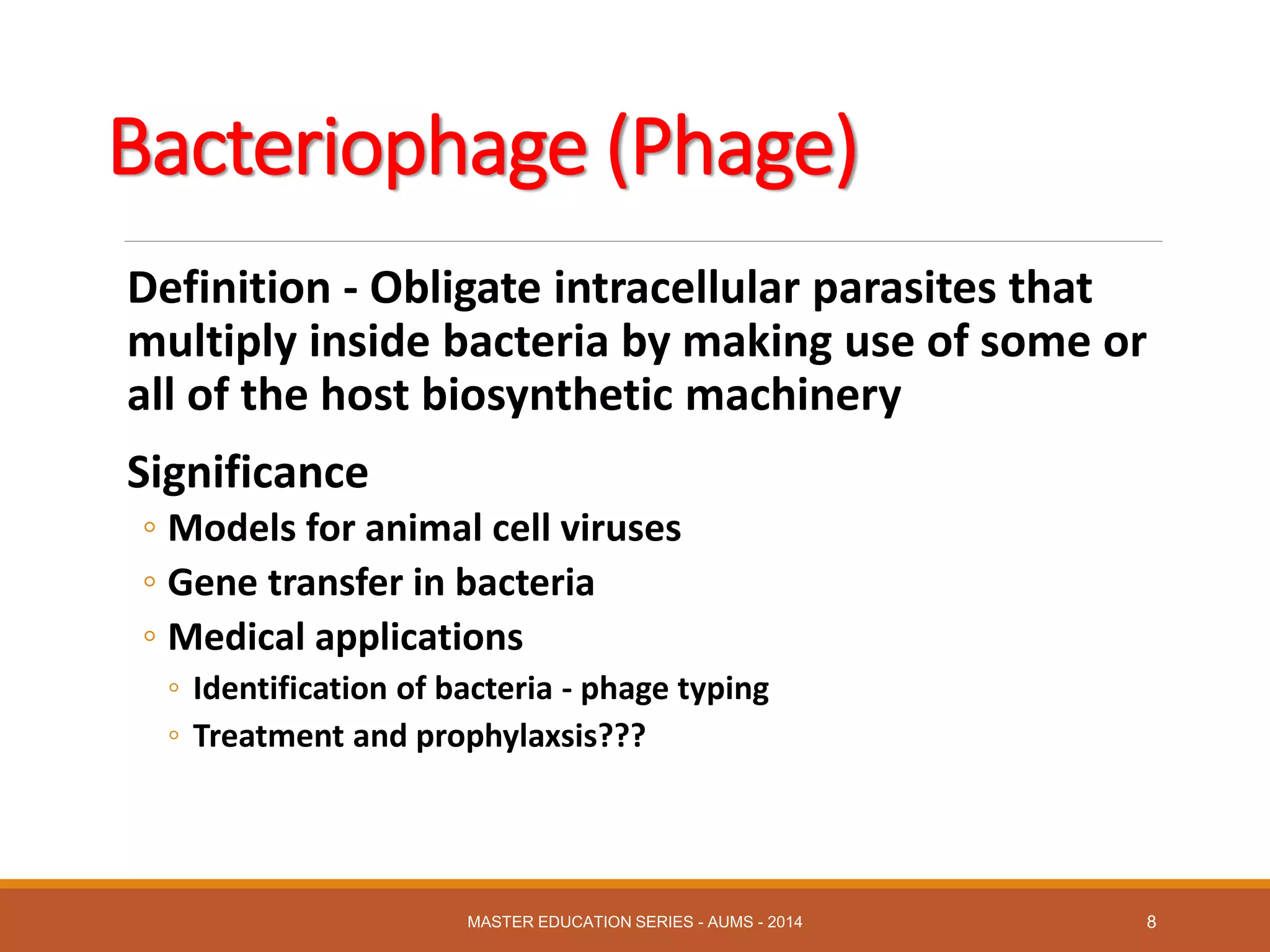 Bacteriophages | PDF
