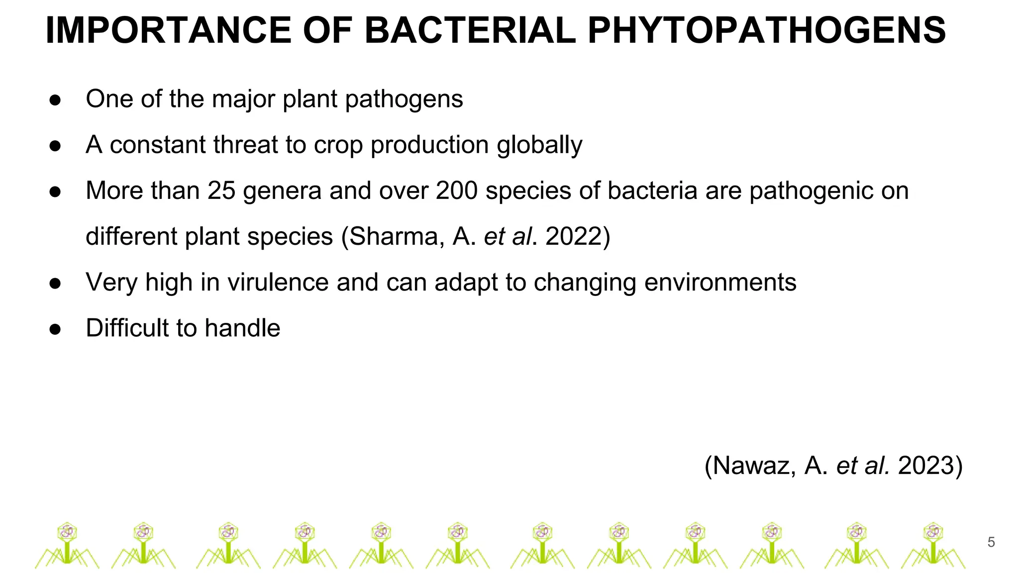 BACTERIOPHAGES_ A biocontrol strategy against bacterial phytopathogens ...