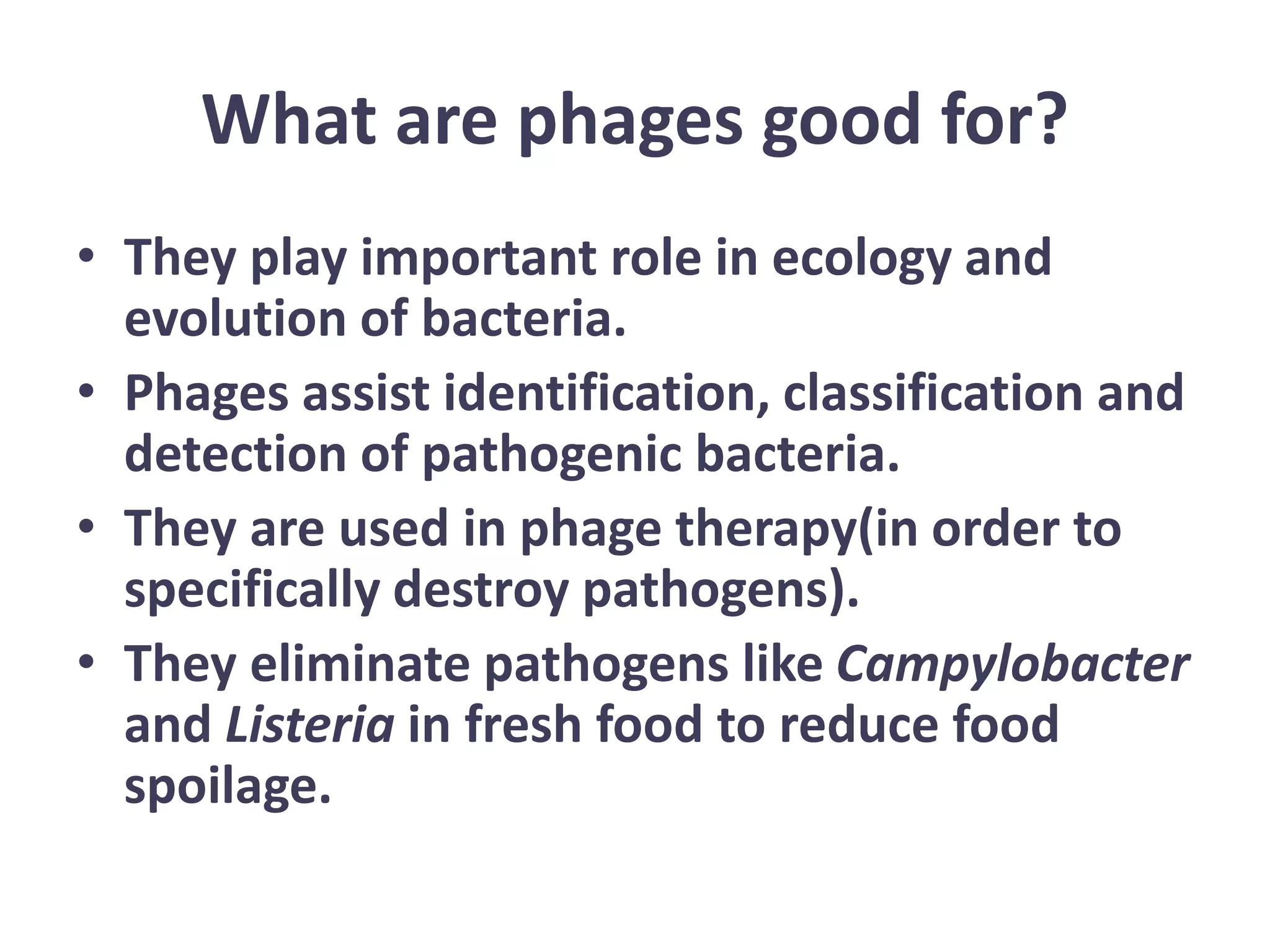 Bacteriophages | PPTX