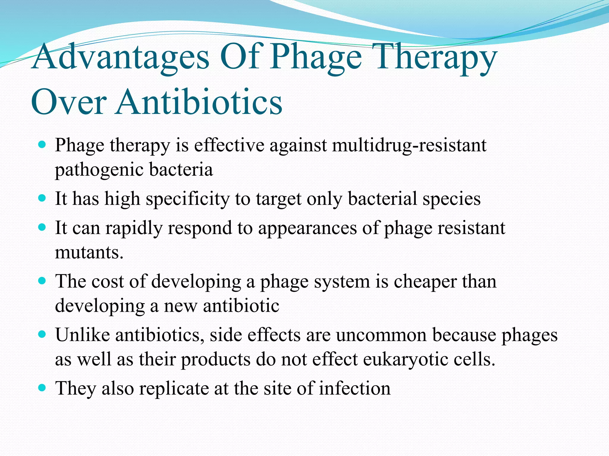 Bacteriophages & Its classification, cycles, therapy, and applications ...