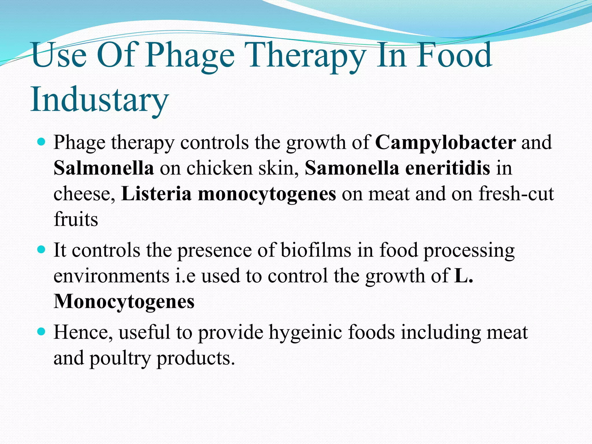 Bacteriophages & Its classification, cycles, therapy, and applications ...