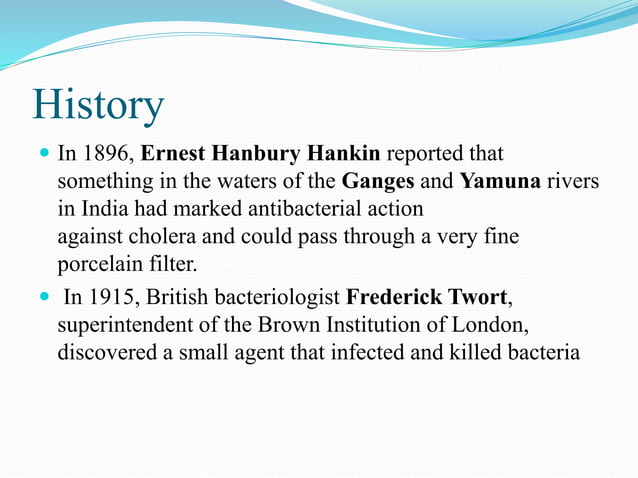 Bacteriophages And Its Classification Cycles Therapy And Applications Pptx