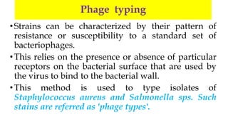 Bacteriophage typing | PDF