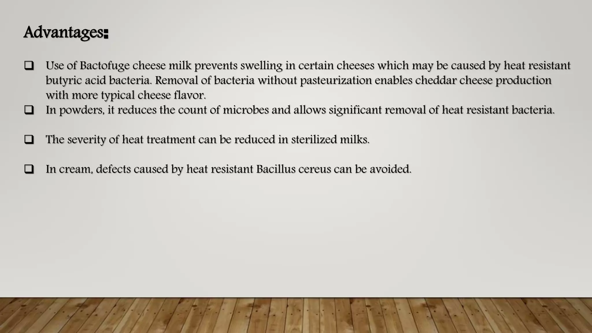 Bactofugation | PPTX