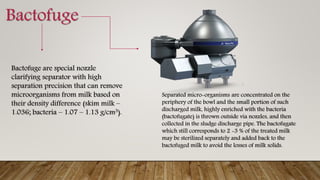 Bactofugation | PPTX