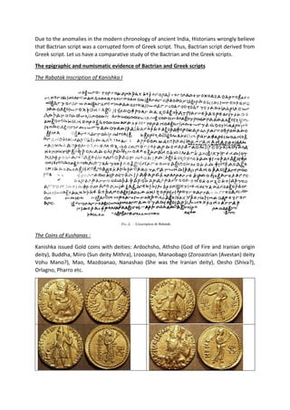 Bactrian-Kharoshthi-Aramaic-Greek Scripts and the chronology of India.pdf