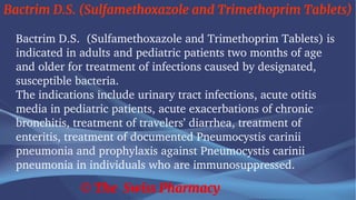 Bactrim D.S. (Sulfamethoxazole and Trimethoprim Tablets) | PDF