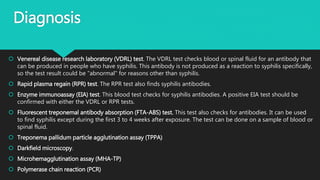 Syphilis(Treponema pallidum) | PPTX