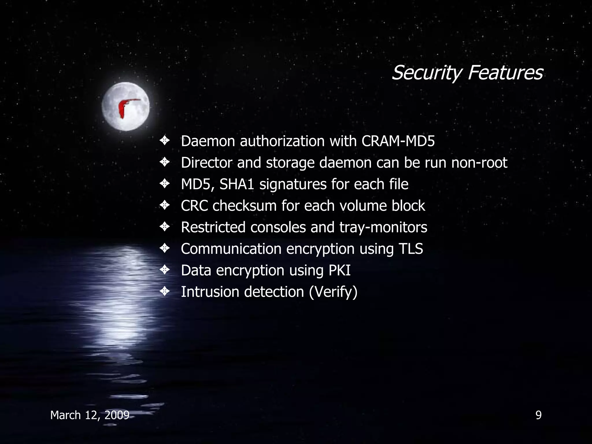 Introduction to Bacula | PPT