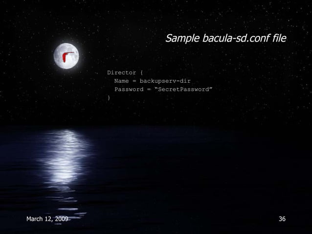 Introduction to Bacula | PPT