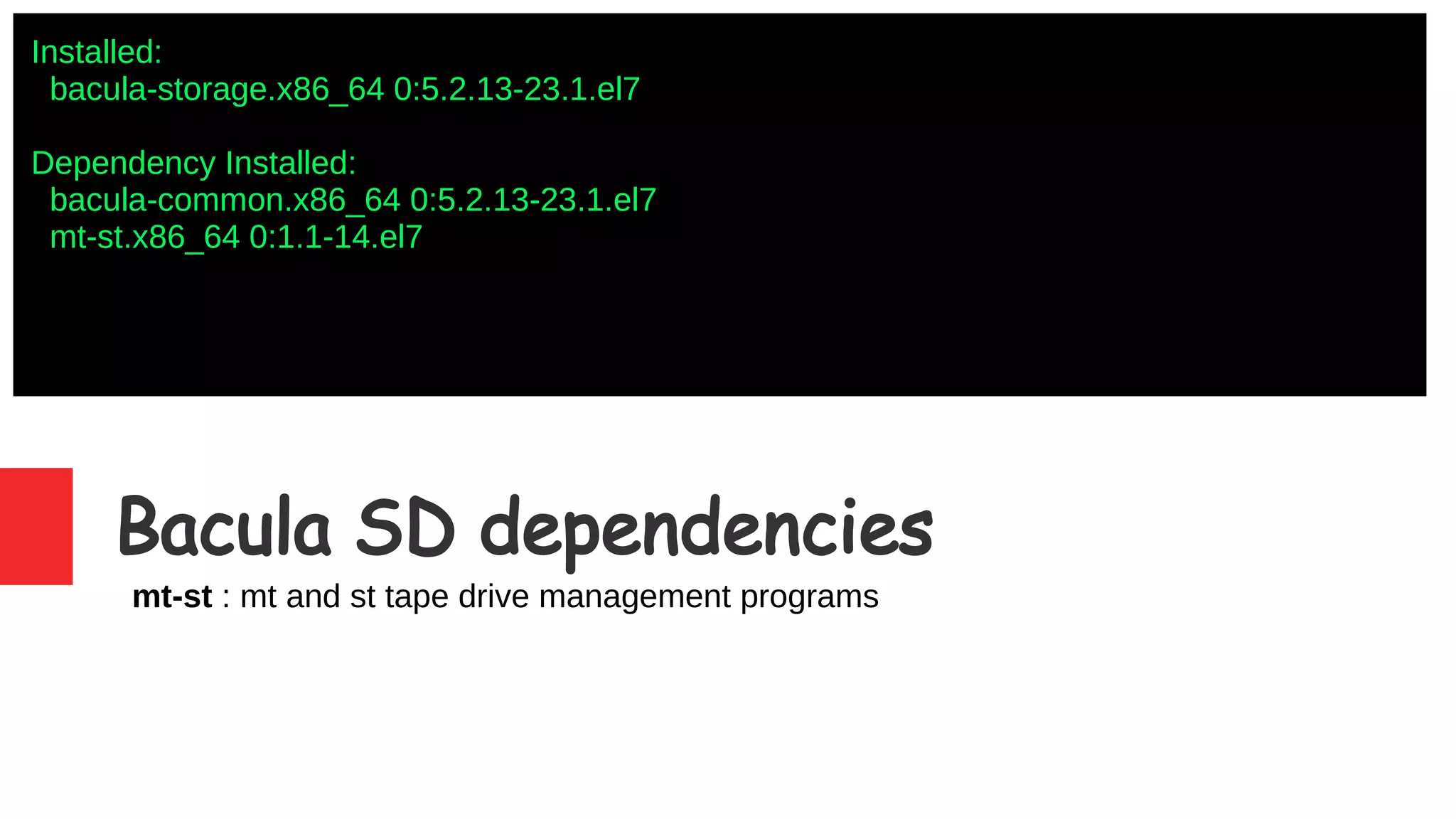 Bacula - Backup system | PDF