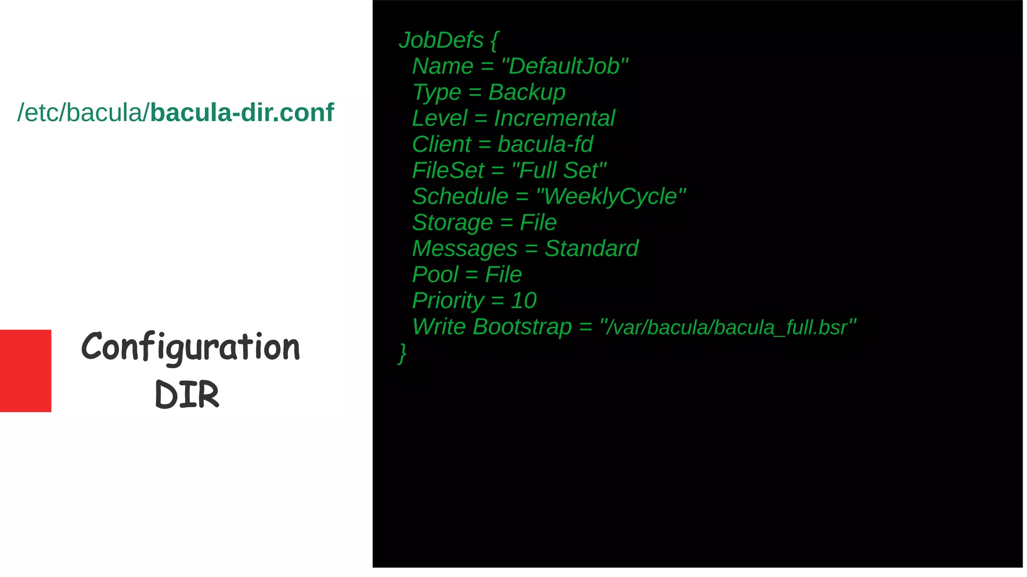 Bacula - Backup system | PDF