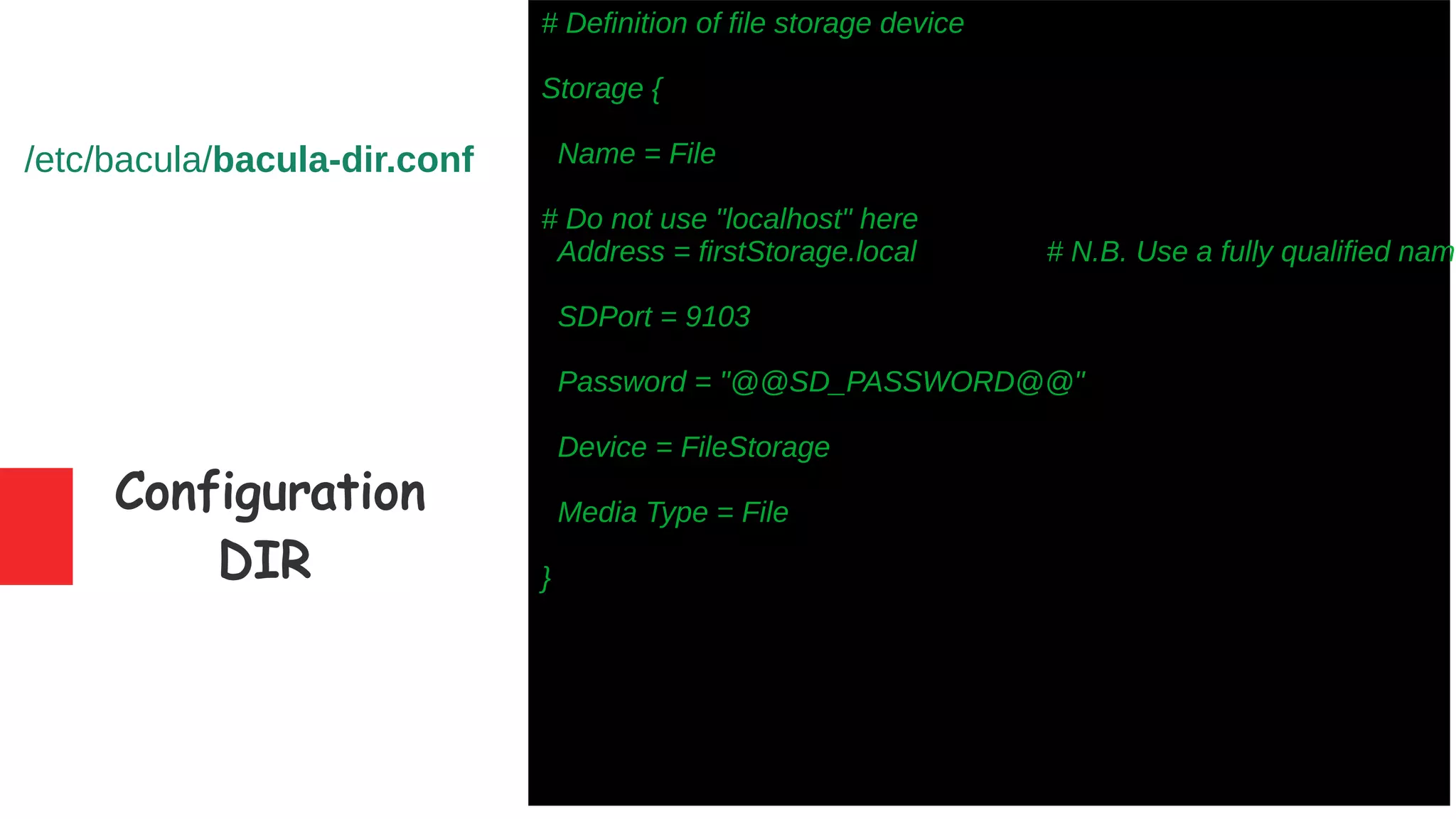 Bacula - Backup system | PDF