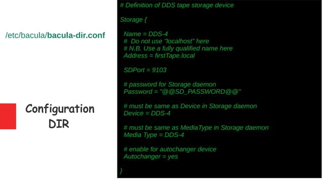 Bacula - Backup system | PPT