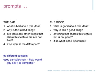 bad ideas: for creativity and design | PPT