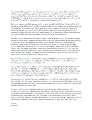 Bad Professional Writing Example - Microsoft Email | DOCX