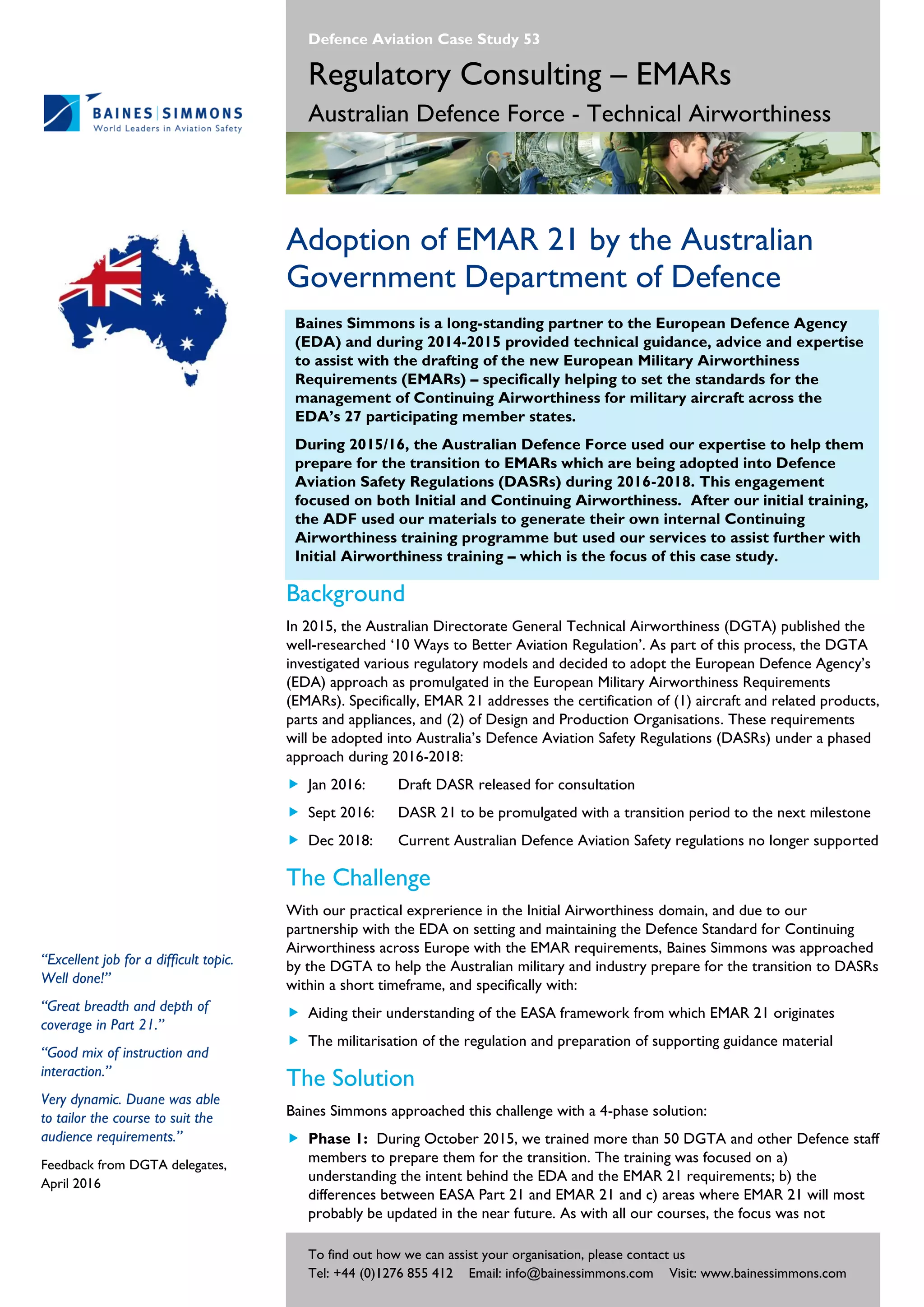 Case-Study-53-Australian-Defence-Force-EMAR-21-1 | PDF