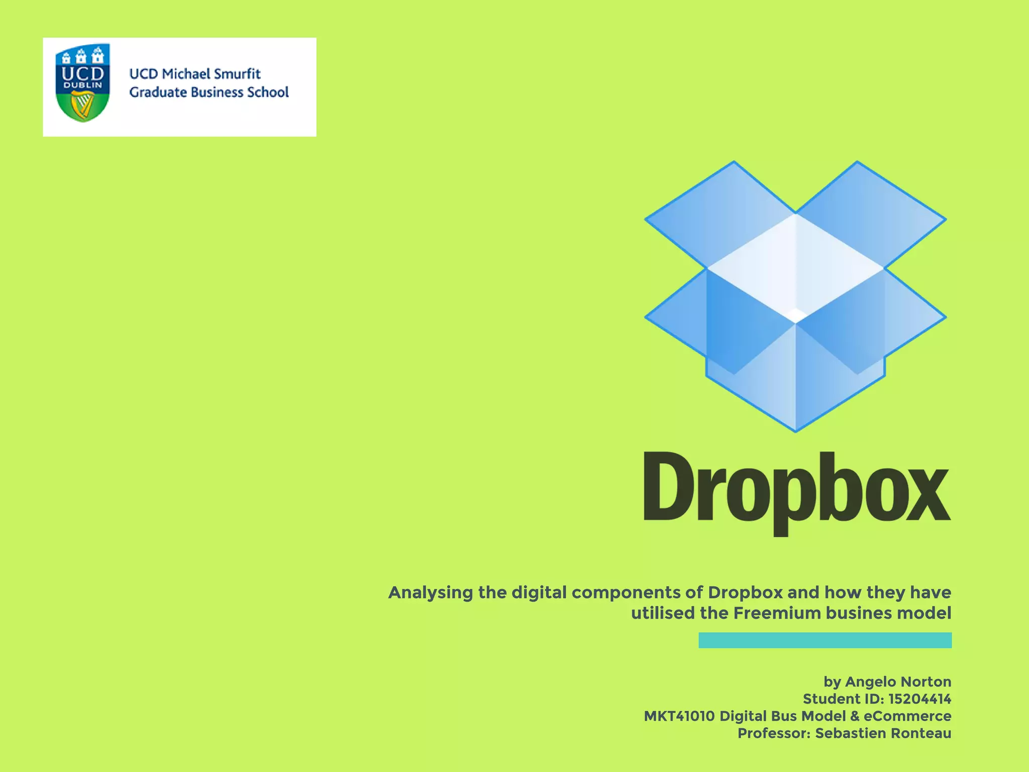 DropboxDigitalModelAngeloNortonFINALpdf | PDF | Computing | Technology ...