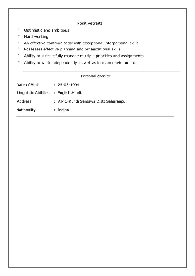mohit resume (1) | PDF
