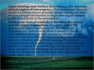 Explanation Tropical Storm | PPTX