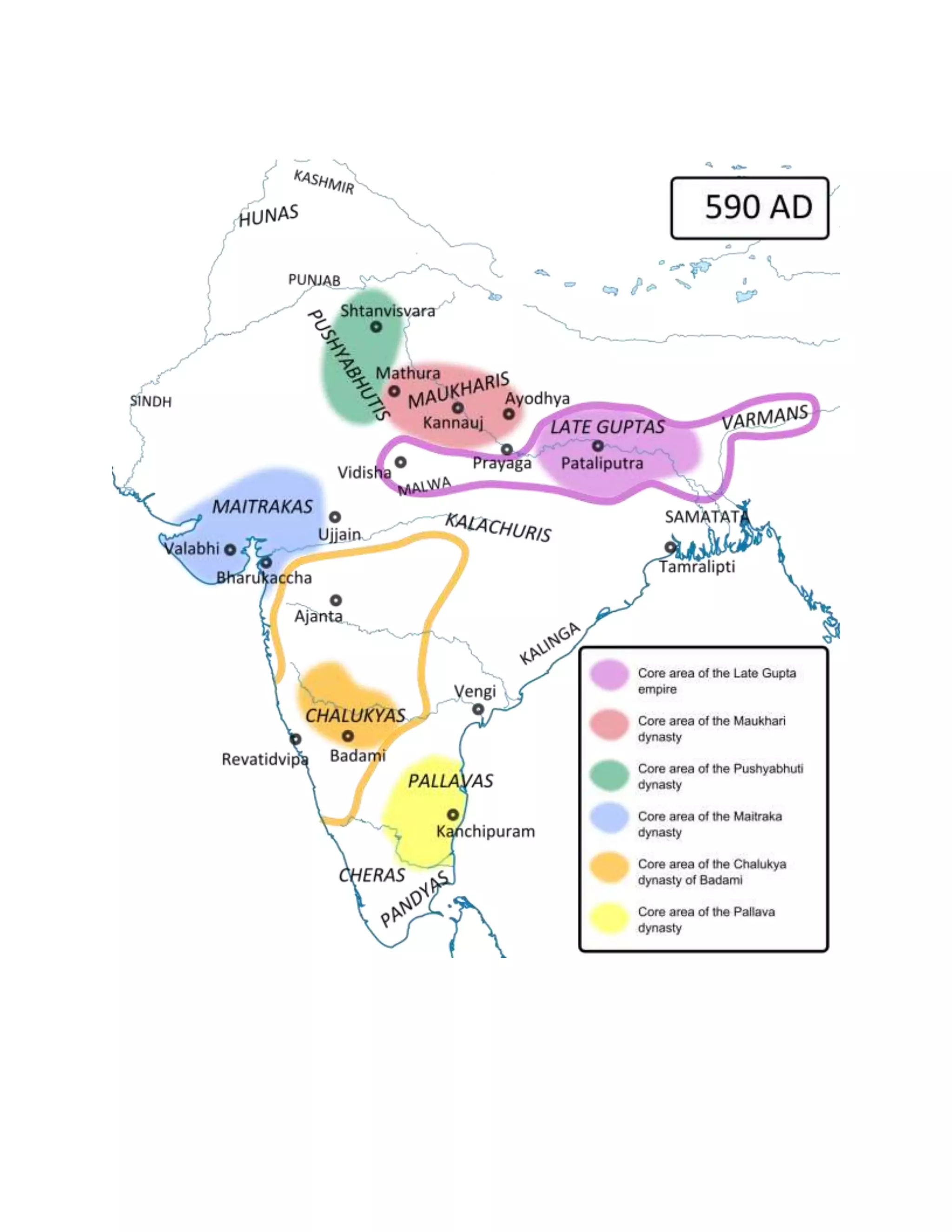 Chalukyas of Badami Dynasty | DOCX