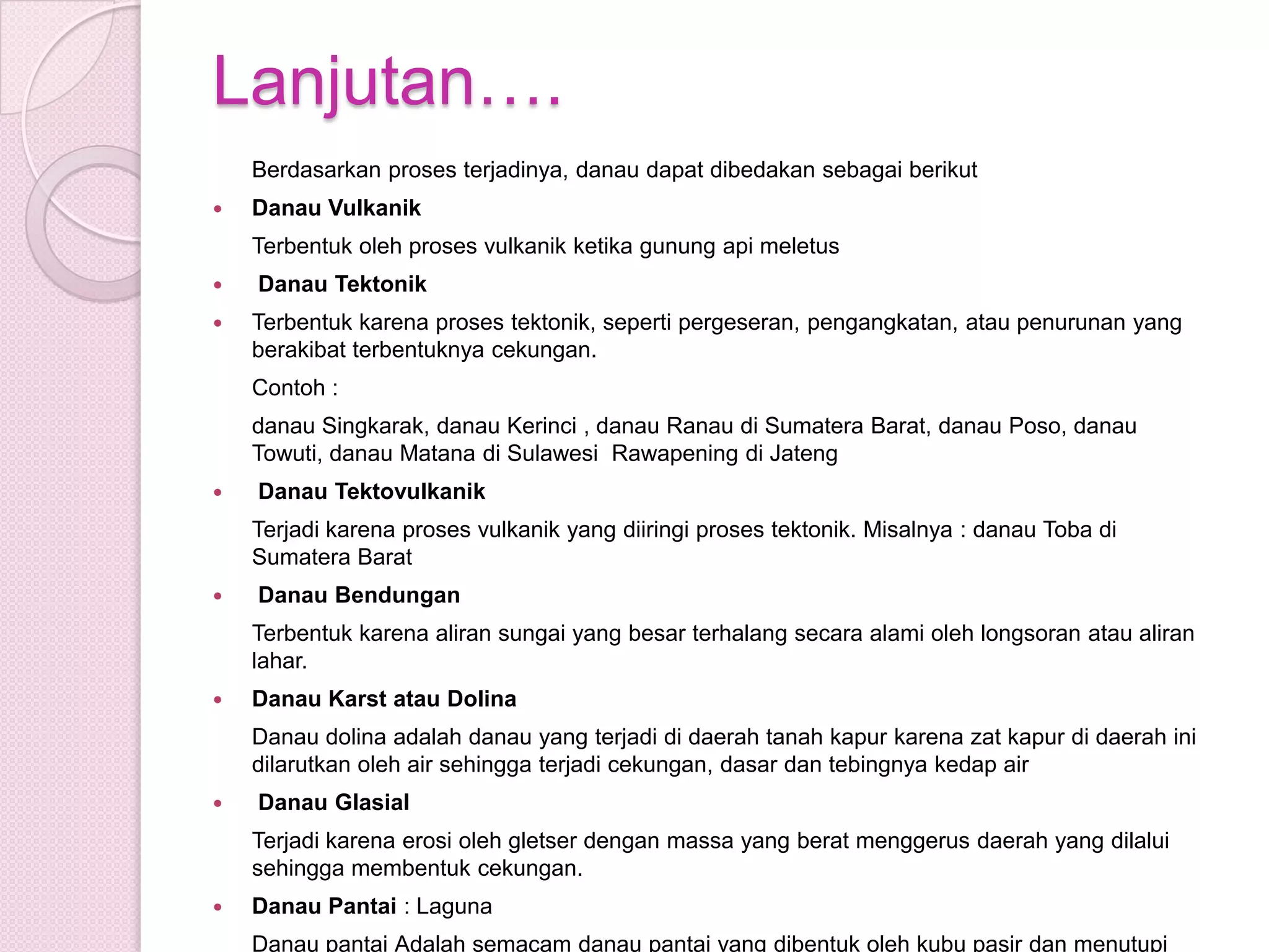 Badan air dan siklus hidrologi ppt | PPTX