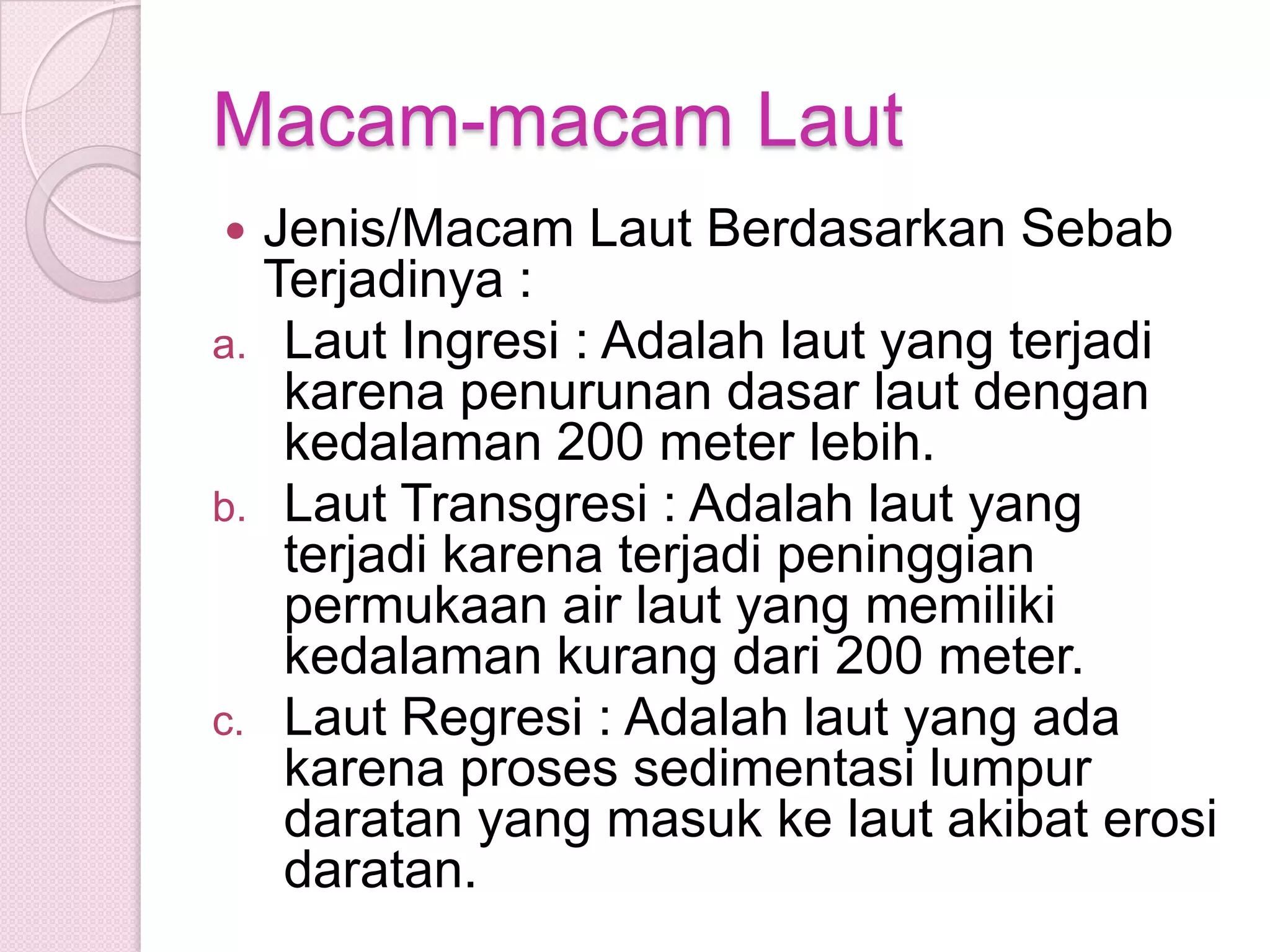 Badan air dan siklus hidrologi ppt | PPTX