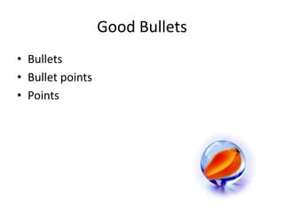 Bad and good slides for ed tech | PPSX