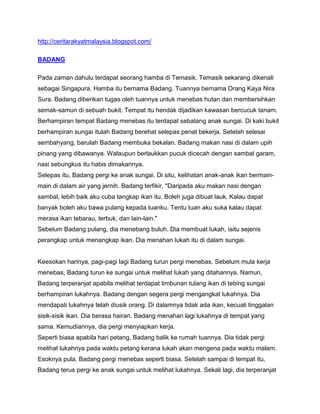 Badang | PDF
