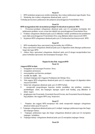 TATA TERTIB BPD DESA DATARNANGKA | DOCX