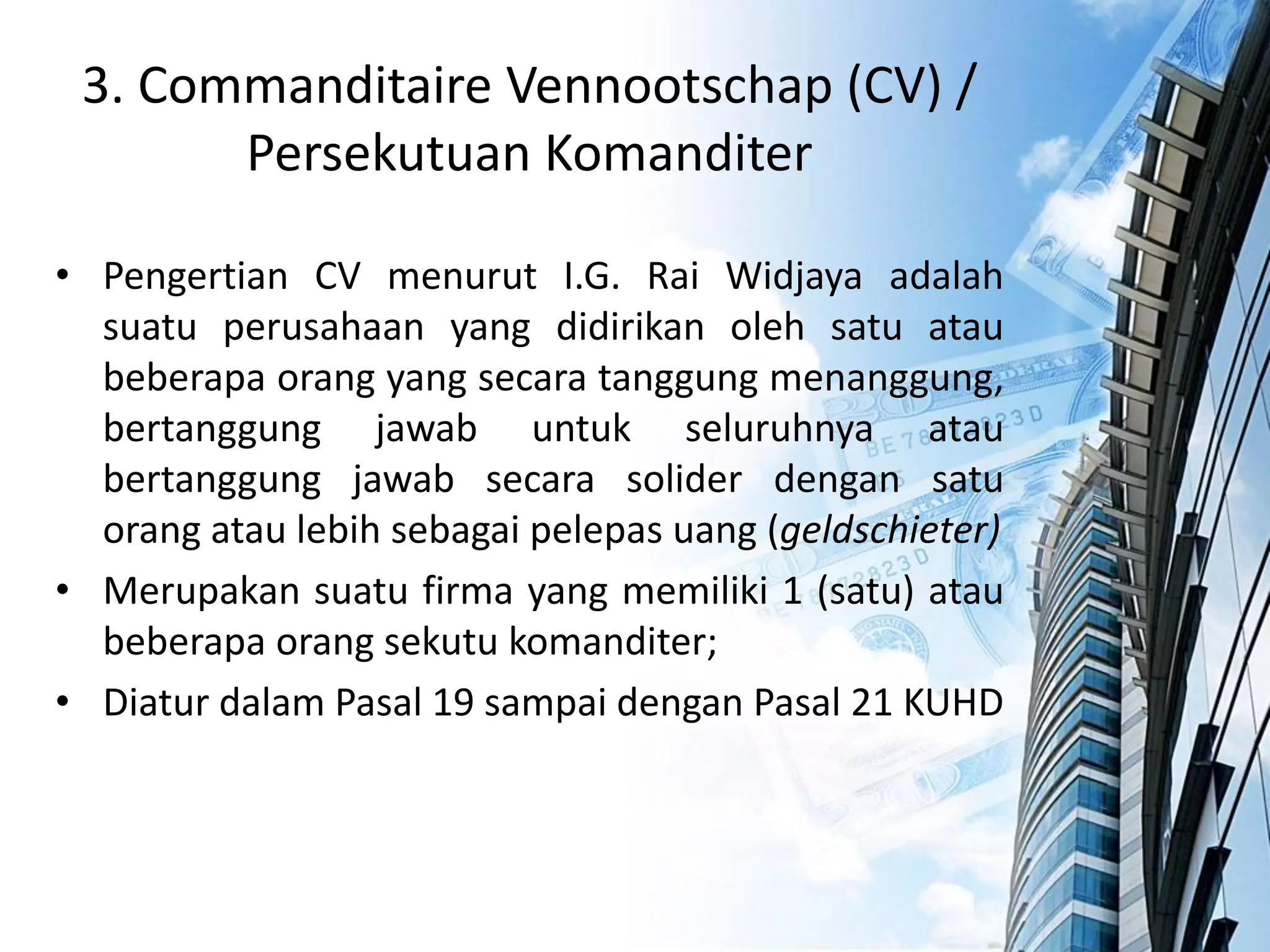 Badan usaha dalam perekonomian | PDF