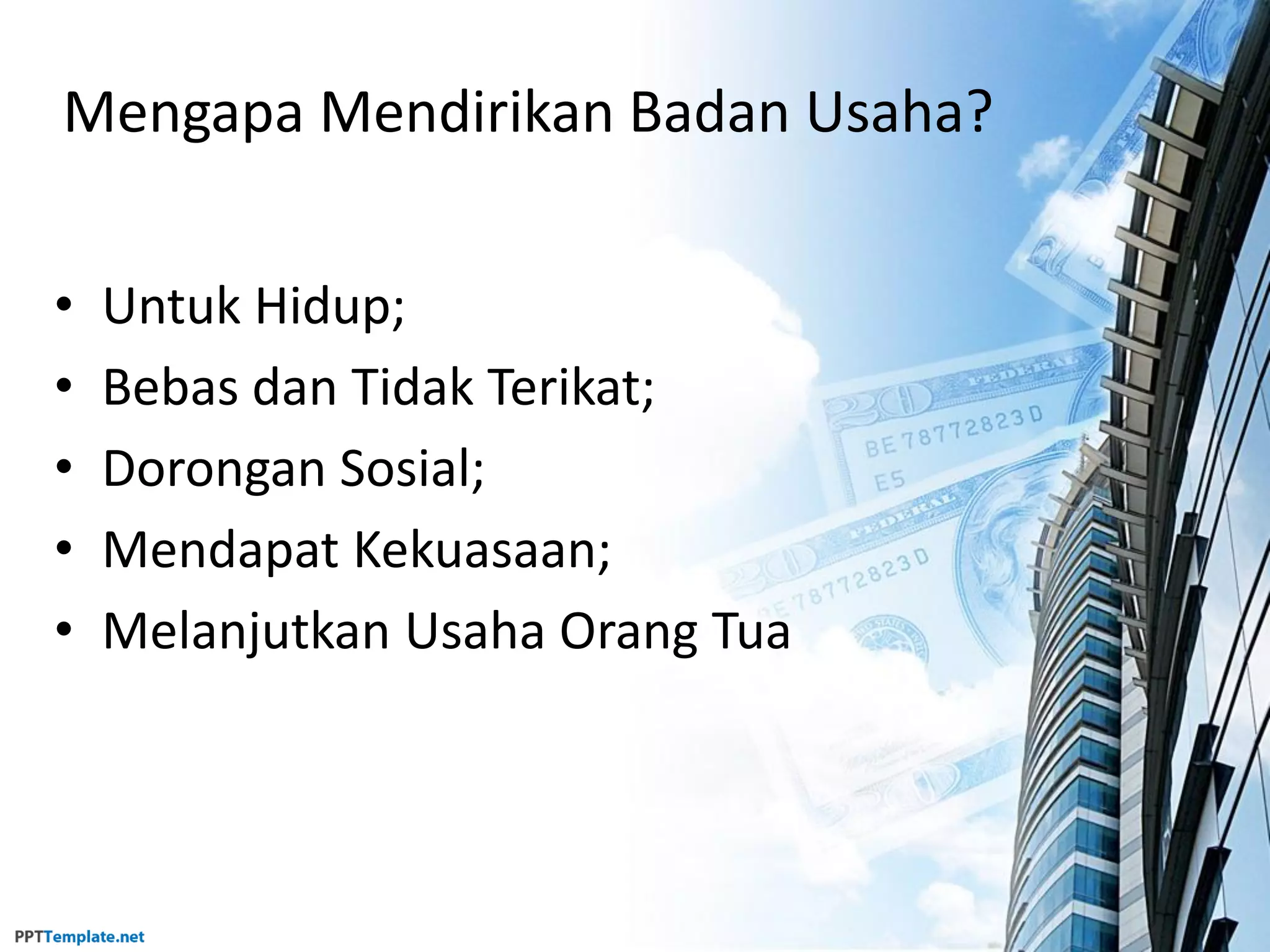 Badan usaha dalam perekonomian | PDF