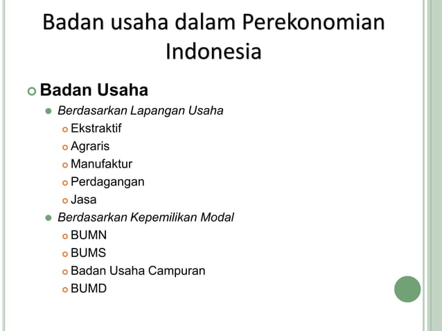 BADAN USAHA DALAM PEREKONOMIAN INDONESIA.pptx
