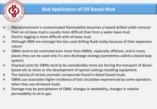 Bad Applications of Oil-Based Mud (OBM) Fluid | PDF