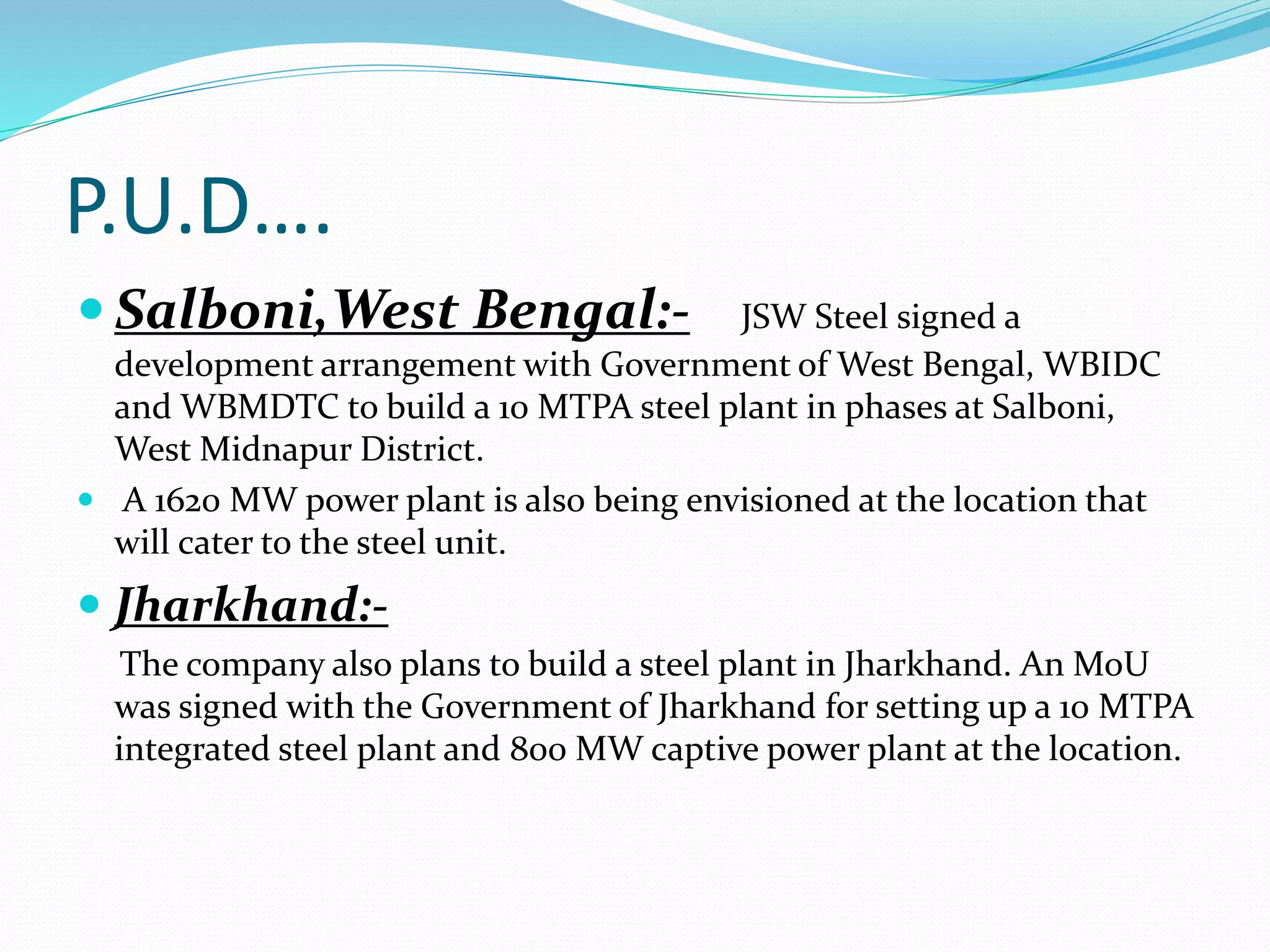 JSW (Jindal South West) | PPTX