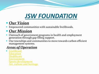 JSW (Jindal South West) | PPTX