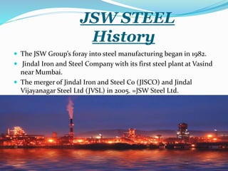 JSW (Jindal South West) | PPTX