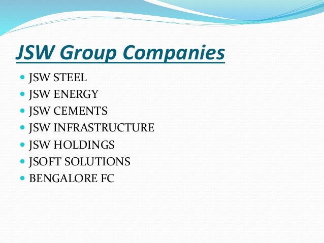 JSW (Jindal South West)