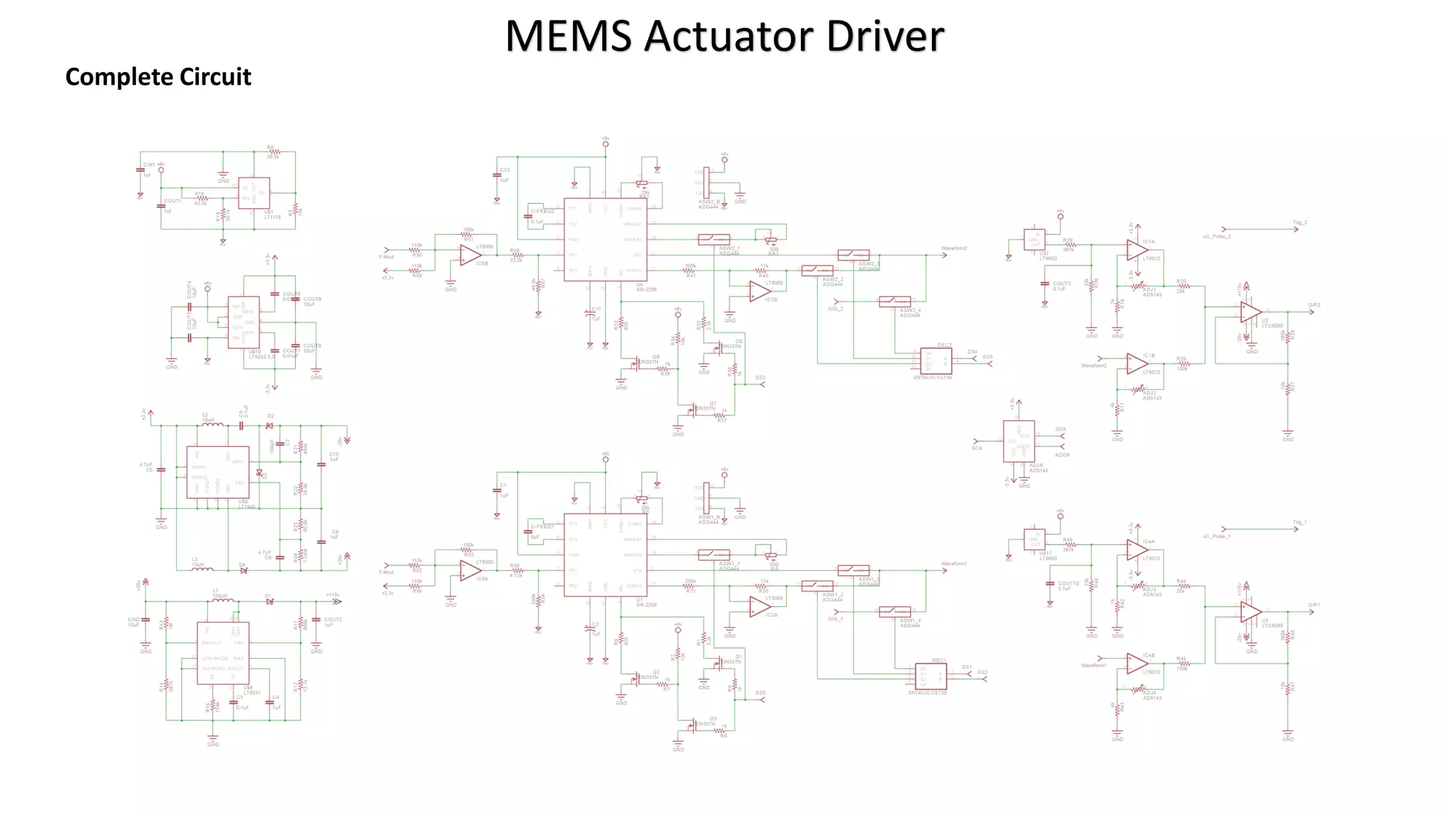 MEMS Actuator Driver PRES | PDF