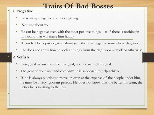 BAD BOSS.pptx