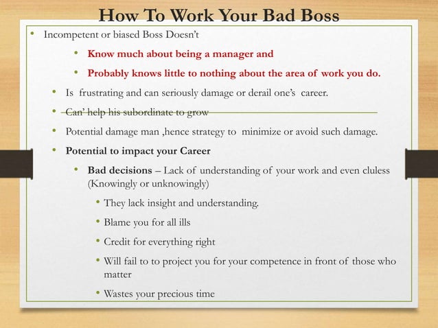 BAD BOSS.pptx